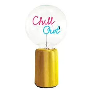MITB Chill Out Portable Table Lamp - Yellow