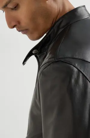 Brunello Cucinelli Nappa Leather Jacket