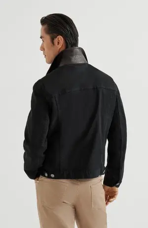 Brunello Cucinelli Garment-dyed Outerwear Jacket - Black