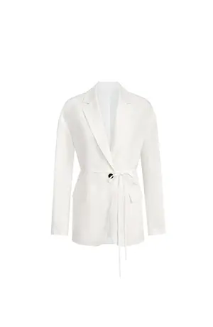 Brunello Cucinelli Fluid Twill Blazer - Panama