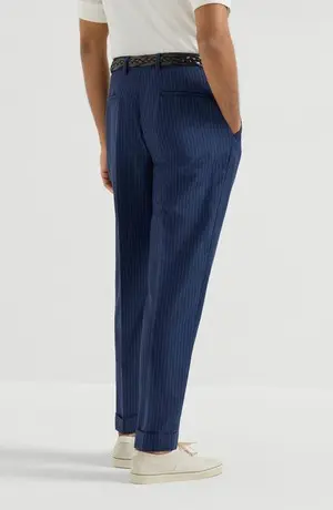 Brunello Cucinelli Striped Trousers