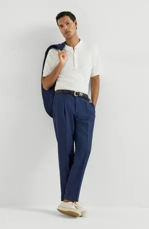 Brunello Cucinelli Striped Trousers