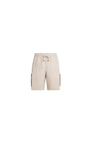 Brunello Cucinelli Bermuda Shorts With Cargo Pockets - Buff