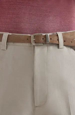 Brunello Cucinelli Reversible Leather Belt