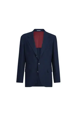 Brunello Cucinelli Hopsack Deconstructed Blazer