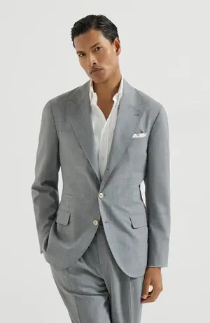 Brunello Cucinelli Virgin Wool Blazer