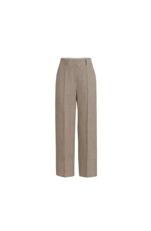 Brunello Cucinelli Square Cigarette Trousers