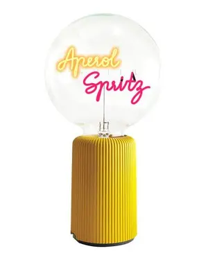 MITB Aperol Spritz Portable Table Lamp Yellow