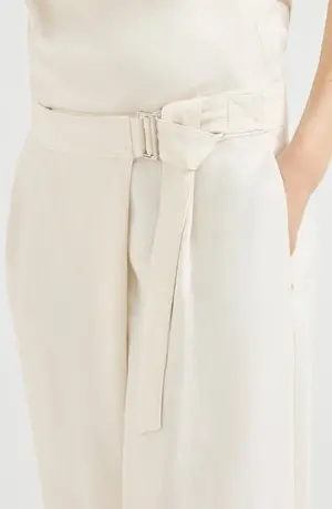 Brunello Cucinelli Sartorial Wrap Trousers - Ivory