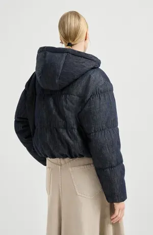 Brunello Cucinelli Effect Twill Down Jacket