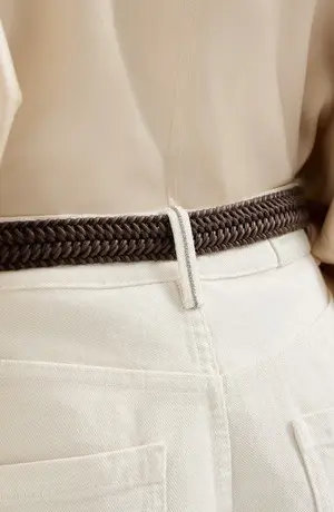 Brunello Cucinelli Relaxed Trousers - Chalk