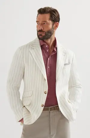 Brunello Cucinelli Twill Blazer