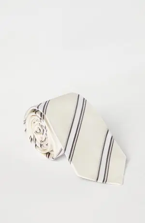 Brunello Cucinelli Silk Necktie - Panama