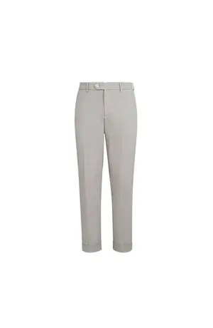 Brunello Cucinelli Comfort Gabardine Trousers - Light Grey