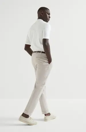 Brunello Cucinelli Comfort Gabardine Trousers - Yuta