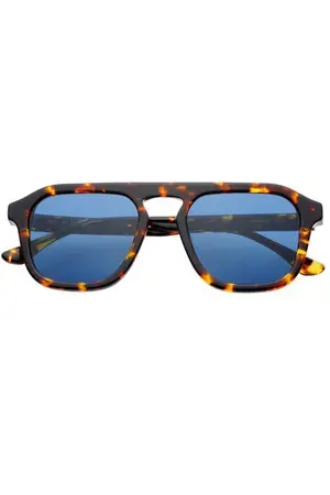 FREYRS EYEWEAR Addison Aviator Sunglasses - Tortoise/gray