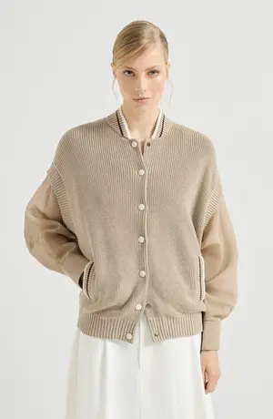 Women's Bomber Cardigan