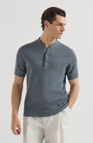 Brunello Cucinelli Cotton Jersey T-shirt - Grey
