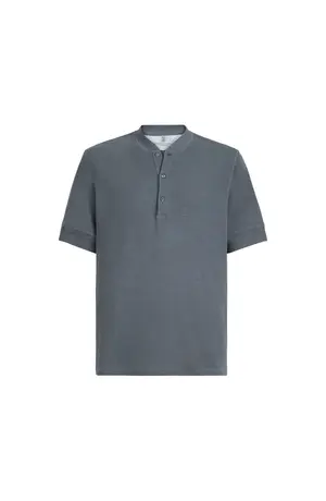 Brunello Cucinelli Cotton Jersey T-shirt - Grey