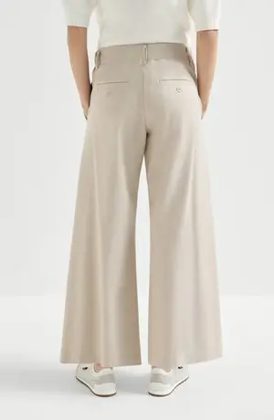 Brunello Cucinelli Couture Interlock Trousers - Beige