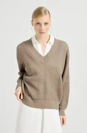 Brunello Cucinelli Ribbed Sweaters For Women
