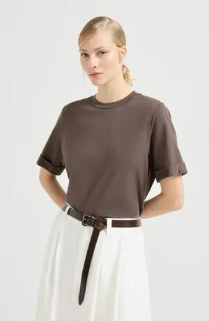 Brunello Cucinelli Cotton Jersey T-shirt