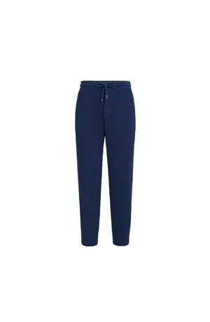 Brunello Cucinelli Cotton Knit Trousers - Azure