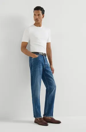 Brunello Cucinelli Comfort Denim Trousers - Medium Denim