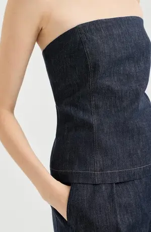 Brunello Cucinelli Bandeau Top - Denim