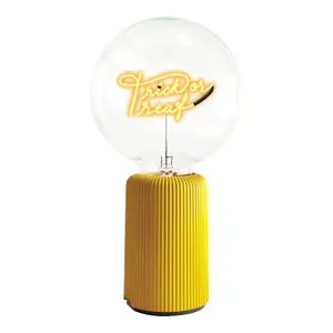 MITB Trick Or Treat Portable Table Lamp Yellow
