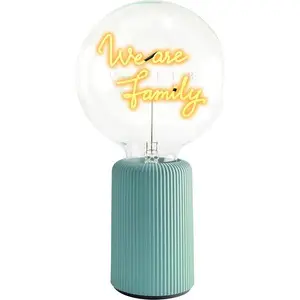 MITB We Are Family Portable Table Lamp - Blue