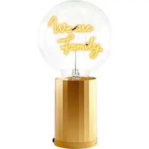 MITB We Are Family Portable Table Lamp Gold