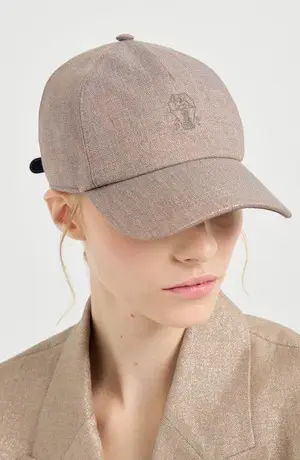 Brunello Cucinelli Baseball Cap - Beige