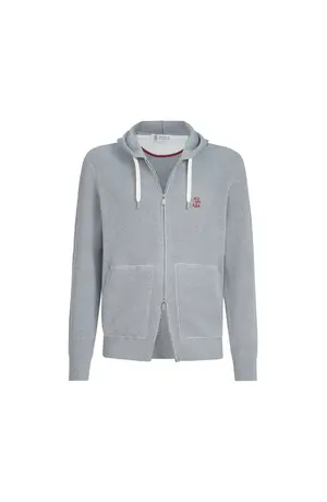 Brunello Cucinelli Full Zip Sweatshirts Hoodies For Men