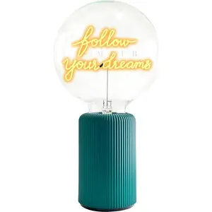 MITB Follow Your Dreams Portable Table Lamp Emerald