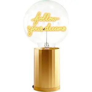 MITB Follow Your Dreams Portable Table Lamp Gold