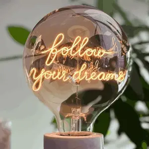 MITB Follow Your Dreams Portable Table Lamp - Yellow