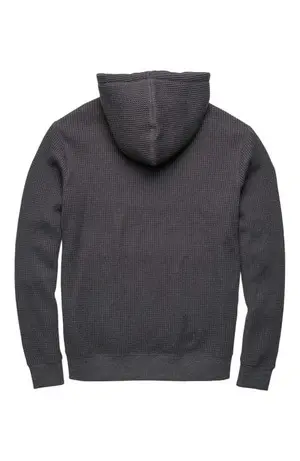 SURFSIDE SUPPLY CO. Ivan Waffle Thermal Hoodie - Charcoal Heather