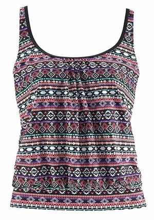 LASCANA Oversized Tankini Top