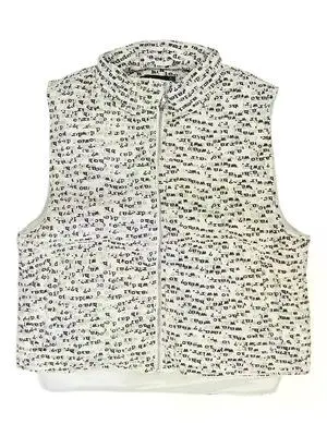 WHO DECIDES WAR BY EV BRAVADO Printed Sleeveless Vest