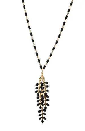 Isabel Marant Leaf Tendrils Pendant Necklace