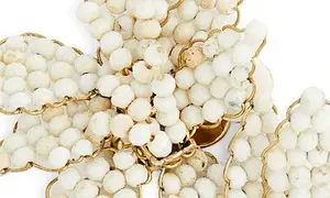 Isabel Marant Étoile Beaded Mismatched Earrings - Ecru