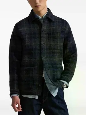 Polo Ralph Lauren Plaid Wool Cardigan