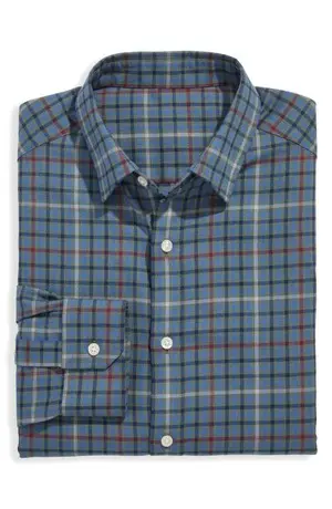 Vineyard Vines Madaket Tattersall Tech Twill Button-up Shirt