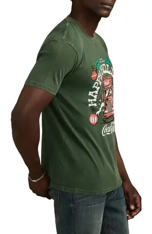 Lucky Brand Coca-cola® Truck Cotton Graphic T-shirt
