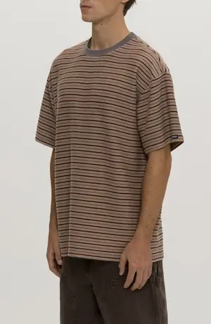 MAUI & SONS Texture Stripe T-shirt