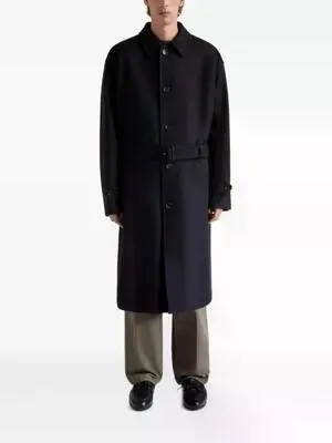 Bally Single-breasted Belted Coat