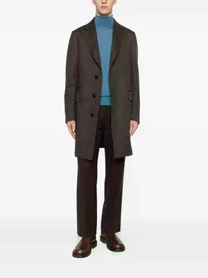 KANGRA Turtleneck Sweater - Blue