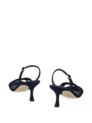 JIMMY CHOO 70mm Elsy Slingback Sandals