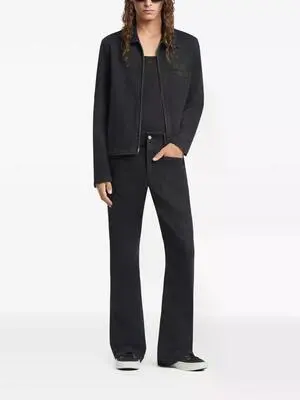 COURREGES City Shadow Zip-fastening Jacket - Black